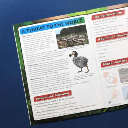 Discover Saving Planet Earth Sticker Book by Wonders of Learning - Home ...