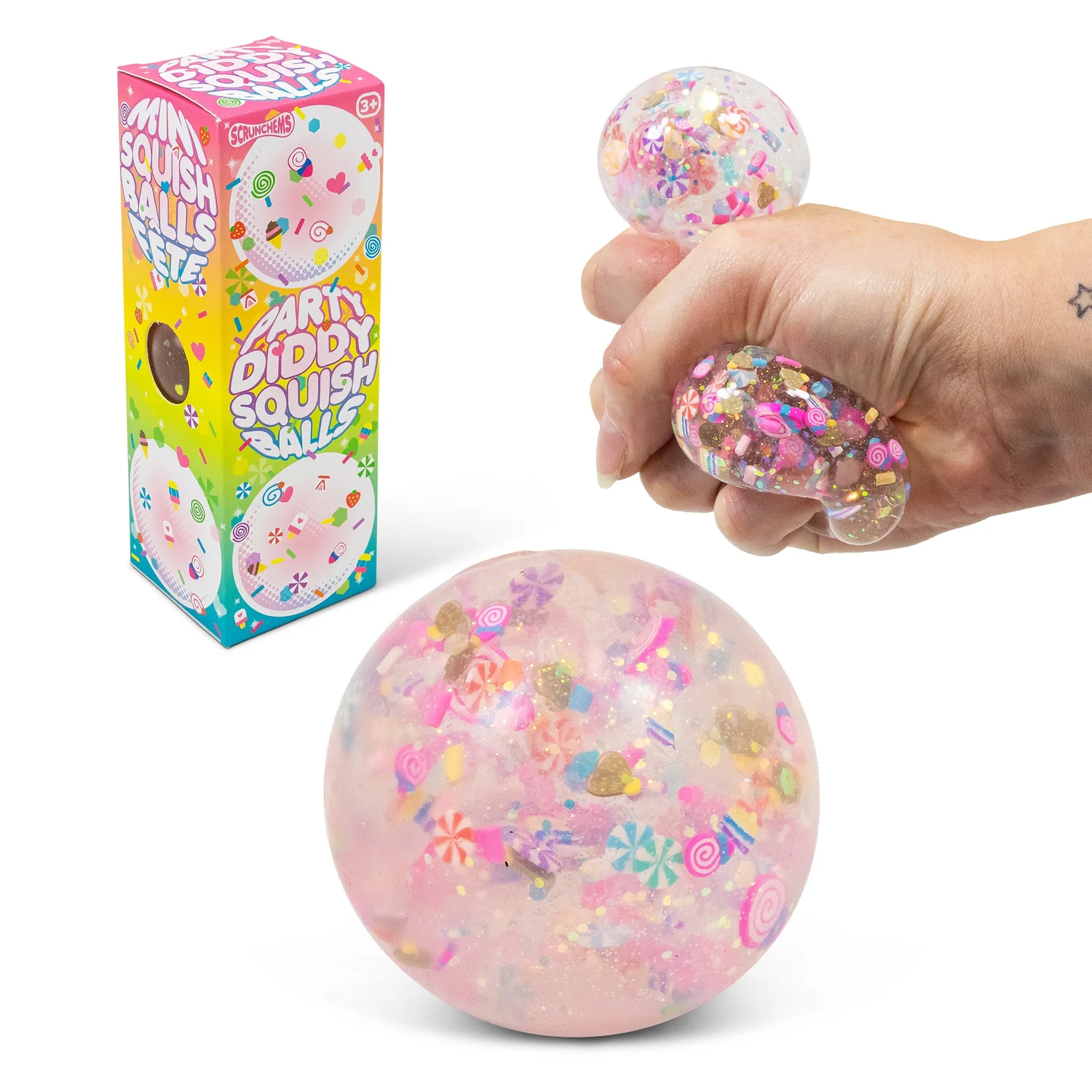 Scrunchems Party Diddy Squish Balls by Tobar - Home Education Resources